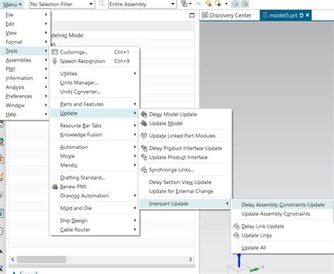 When I Try To Make Assembly Constraints In Nx 2306 4000 I Get The