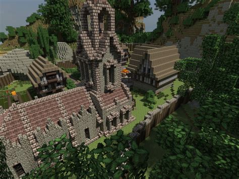 Medieval Hamlet Minecraft Map