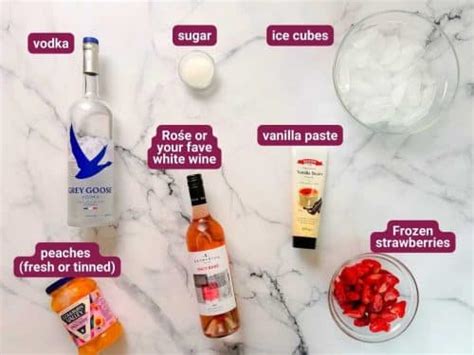 Skinnymixers Summer Peach Frosé Frozen Rosé Cocktail Skinnymixers