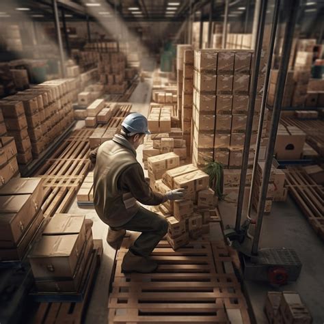 Premium Ai Image Distribution Warehouse Image
