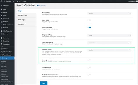 Profile Menu Block Overview For Gutenberg Jetengine Crocoblock