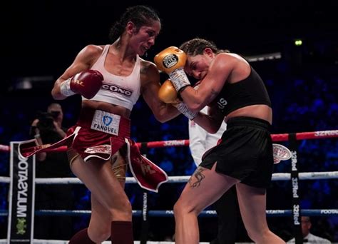 Photos Amanda Serrano Outworks Sarah Mahfoud To Unify Titles Boxing News