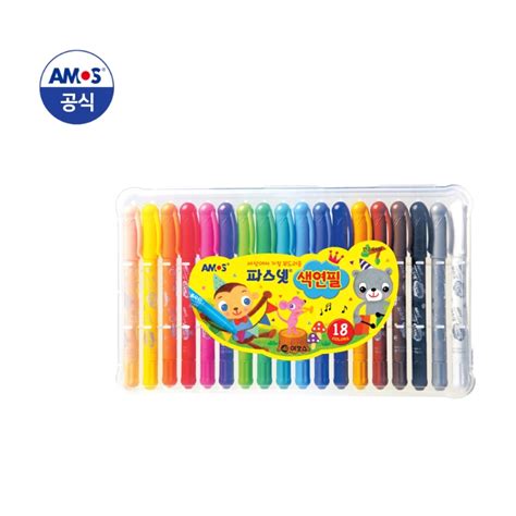 [아모스] 색칠놀이 필수품 파스넷 색연필 크레파스 종합전 티몬