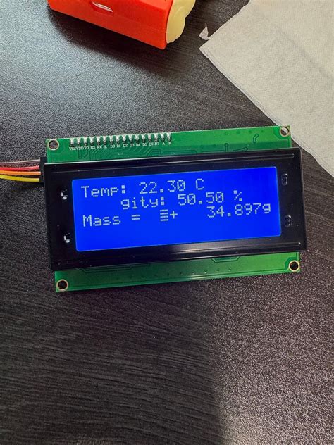 reading an electronic balance using rs232 and a max3232 and displaying