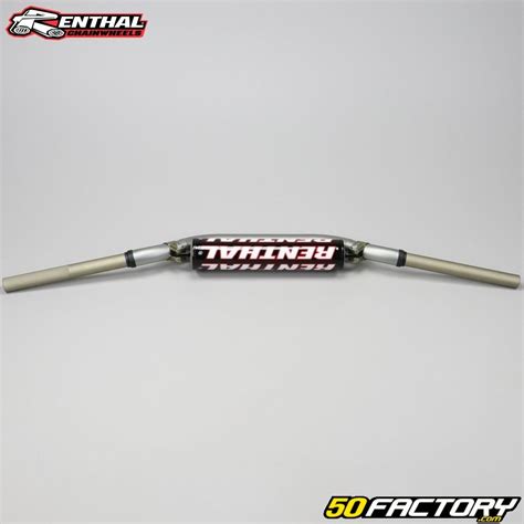 Guidon Ø28 mm Renthal Twinwall 994 KTM titane avec mousse pour moto