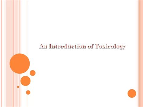 Ppt Toxicology Powerpoint Presentation Free Download Id1280702