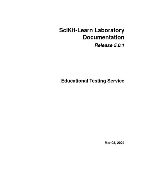 scikit learn laboratory readthedocs io en latest pdf statistical classification computer file