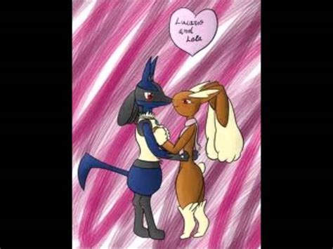 Pokemon Lucario And Lopunny