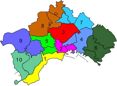 Quartieri di Napoli e municipalità