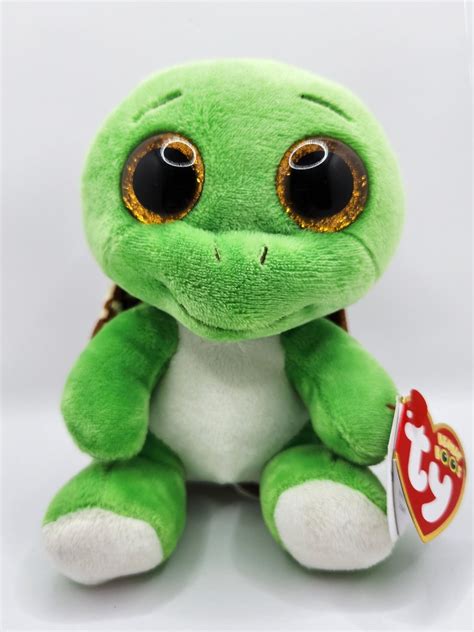 Ty Beanie Boo Turbo The Green Turtle 6 Inch Rare Etsy