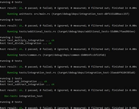 how to write tests in rust