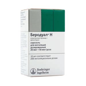 Беродуал Н (Berodual N): описание, рецепт, инструкция