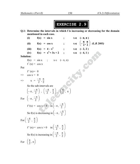 Solution Class 12 Math Ch 2 Exercise 29 Solution Notes Studypool
