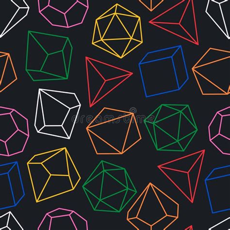 Polyhedral Figures Stock Illustrations 26 Polyhedral Figures Stock