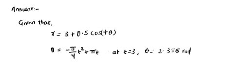 Answered Robots With Telescoping Arms Are Sometimes Used To Perform Tasks E G Welding Or