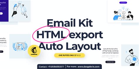 Email Kit Html Export Auto Layout Figma