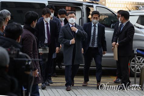 구속심사 받기 위해 법정 출석하는 김만배 오마이뉴스