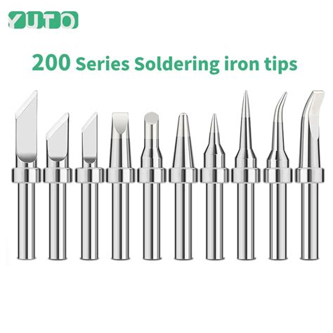 200 Series Universal Soldering Iron Tips Head Bit 200 B 200 I 200 K For