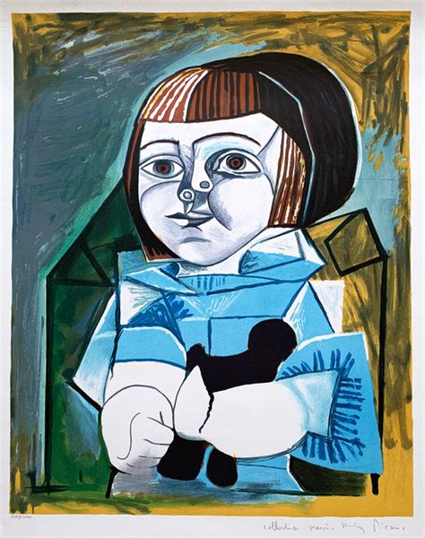 Pablo Picasso Paloma En Bleu 1979 Artsy