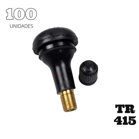Valvula Tr 415 Bico Valvula Para Pneus Fusca Sem Camara 100 Unid Rotta376
