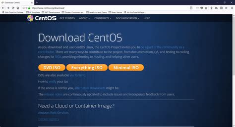create a docker image from centos minimal iso cuteprogramming