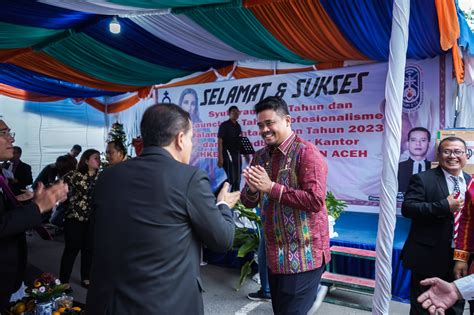 GALERI FOTO Wali Kota Medan Bobby Nasution Menghadiri Syukuran Awal Tahun HKBP Distrik X