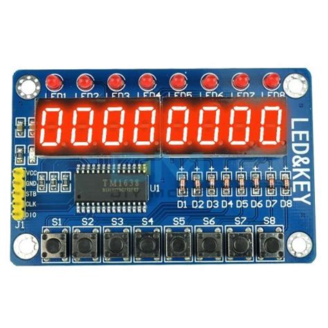 Bit LED Bit Digital Tube Bit Key TM Module For AVR ARM STM Arduino E Shop