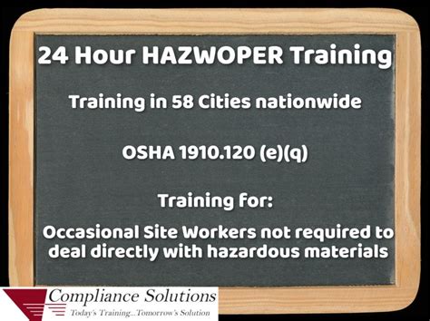 Compliance Solutions Occupational Trainers Inc On Linkedin