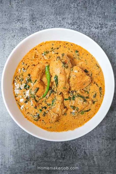 Methi Malai Chicken Recipe Murgh Methi Malai Restaurant Style