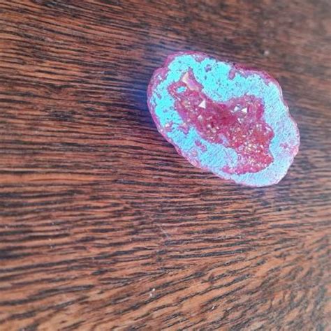 Pink Tooth Fairy Geode Sparkly Dainty And Just Right For The Fairy