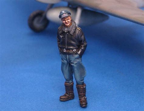 148 二战德国空军飞行员埃里希哈特曼 Lf 4805 4200元 Hobbyhouses模想玩具店