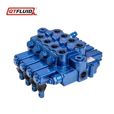 Directional Flow Valve Pilot Operated Flow Control Valve With Hydraulic