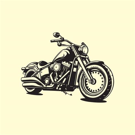 Harley Davidson Motorcycle Vector Art Icons And Graphics For Free Download