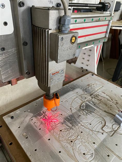 Cnc Laser Guide Crosshair Etsy