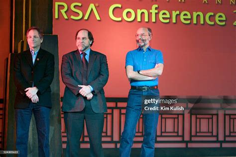 Ronald L Rivest Adi Shamir And Leonard M Adleman Creators Of The