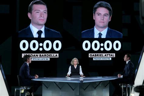 En Vidéo Les Moments Forts Du Débat Entre Gabriel Attal Et Jordan
