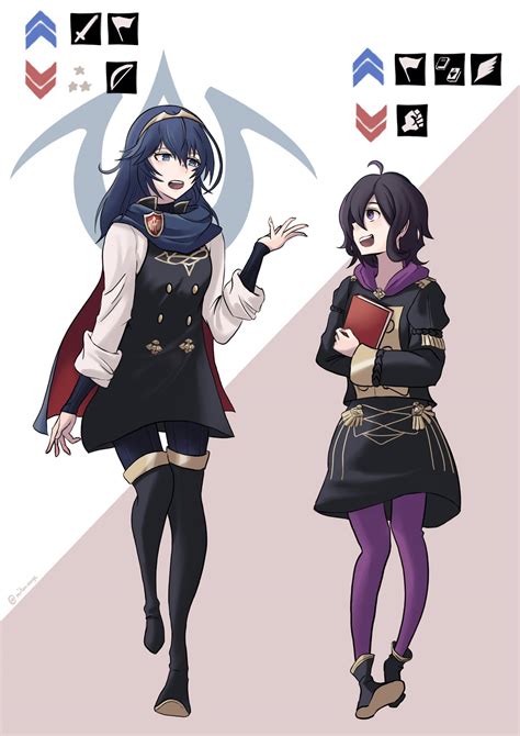 Lucina Morgan And Morgan Fire Emblem And 2 More Drawn By Mikanmage