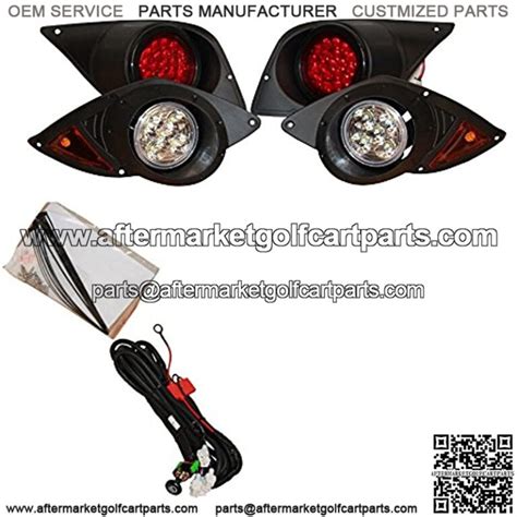 Yamaha Drive Golf Cart All Led Headlight And Tail Light Kit With