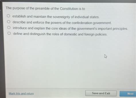 The Purpose Of The Preamble Of The Studyx