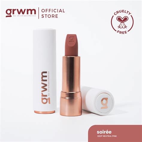Grwm Cosmetics Lip Speak In Soirèe Shopee Philippines