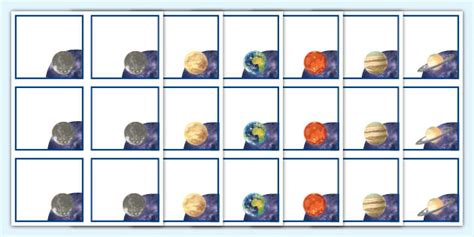 Planet Peg Labels Teacher Made