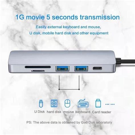 Usb C Hub Converter Adaptor Type C To Usb For Laptop Computer Pc Macbook Windows Mac Os