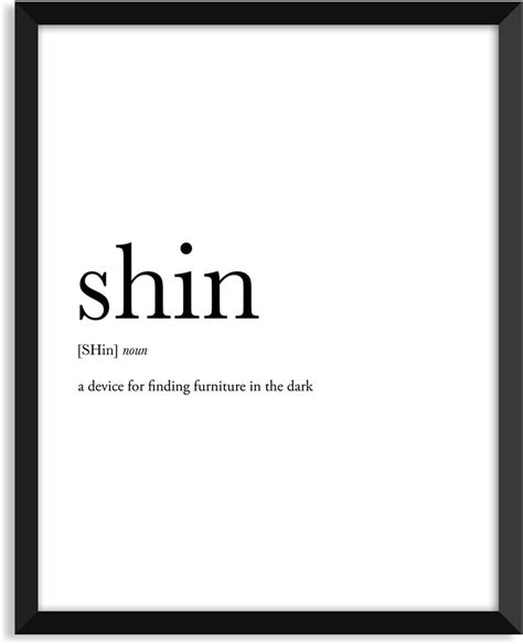 Serif Design Studios Shin Definition Unframed Art Print