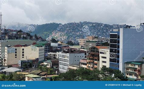 Commercial Buildings In Baguio City Benguet Stock Image Image Of