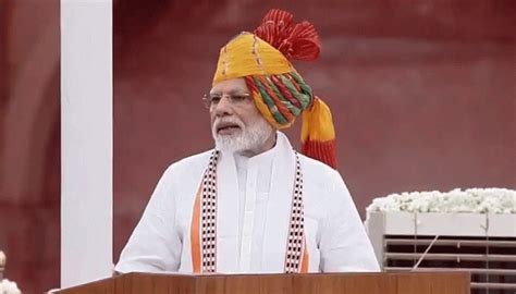 Pm Narendra Modi To Address Nation From Red Fort On 74th Independence