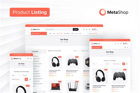 Metashop Headless Woocommerce React Theme