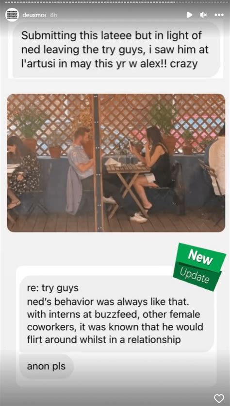 Just The First Girl Hes Been Caught With” Deux Moi Exposes Ned Fulmer For Allegedly Cheating