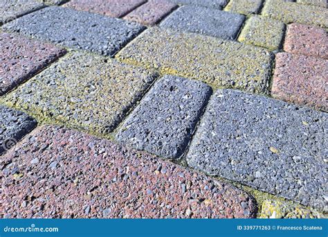 Colored Concrete Self Locking Flooring Blocks Type Of Flooring