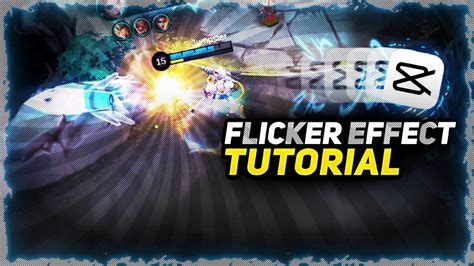 Tutorial Edit Flicker Effect Di Capcut Youtube
