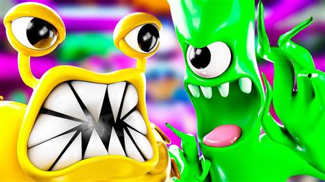NIBBLER VS TALL VICTOR Garten Of Banban Chapter 4 Animation YouTube